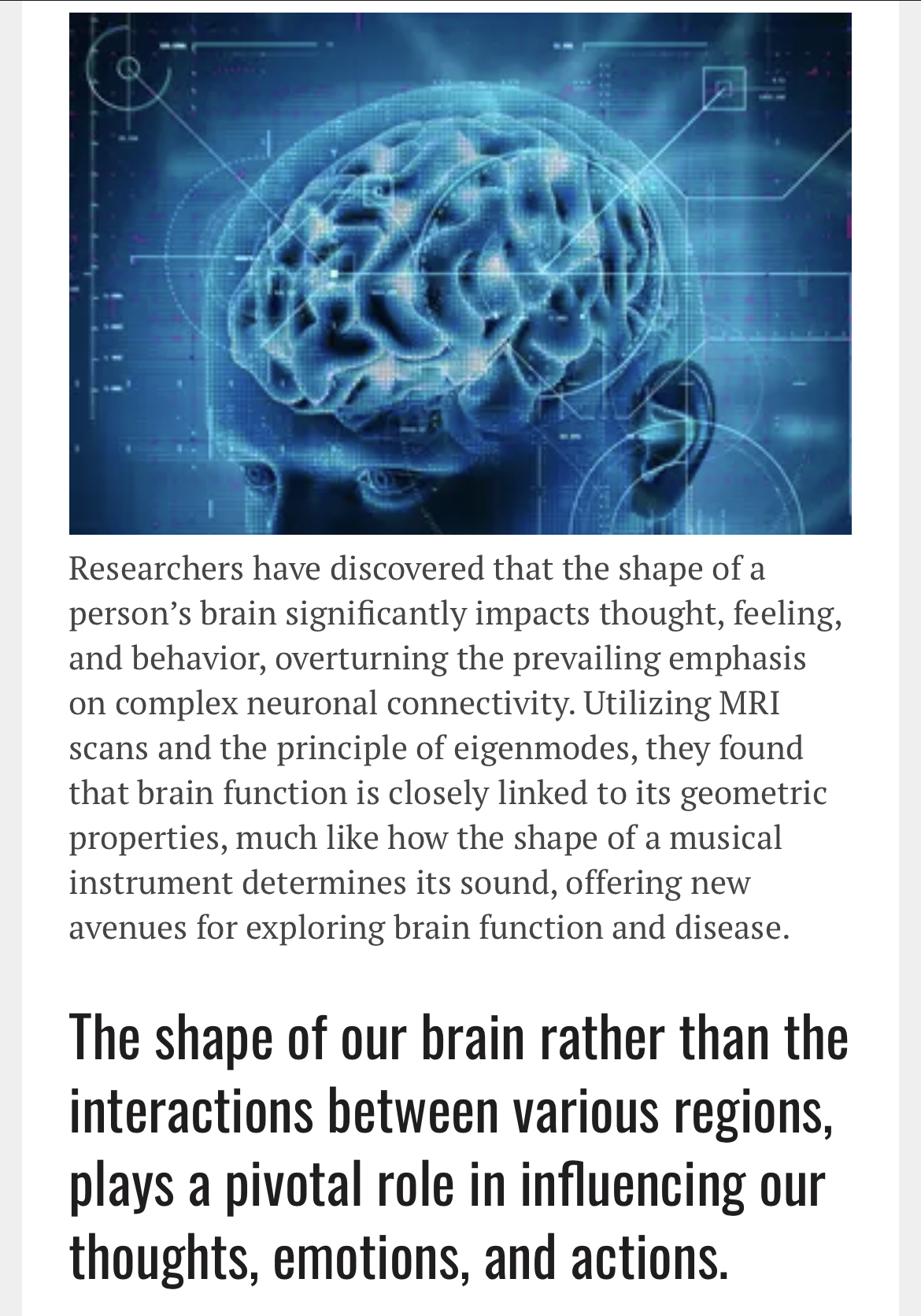 Brain Geometry and Breath: A New Perspective on Cognitive Processes ...