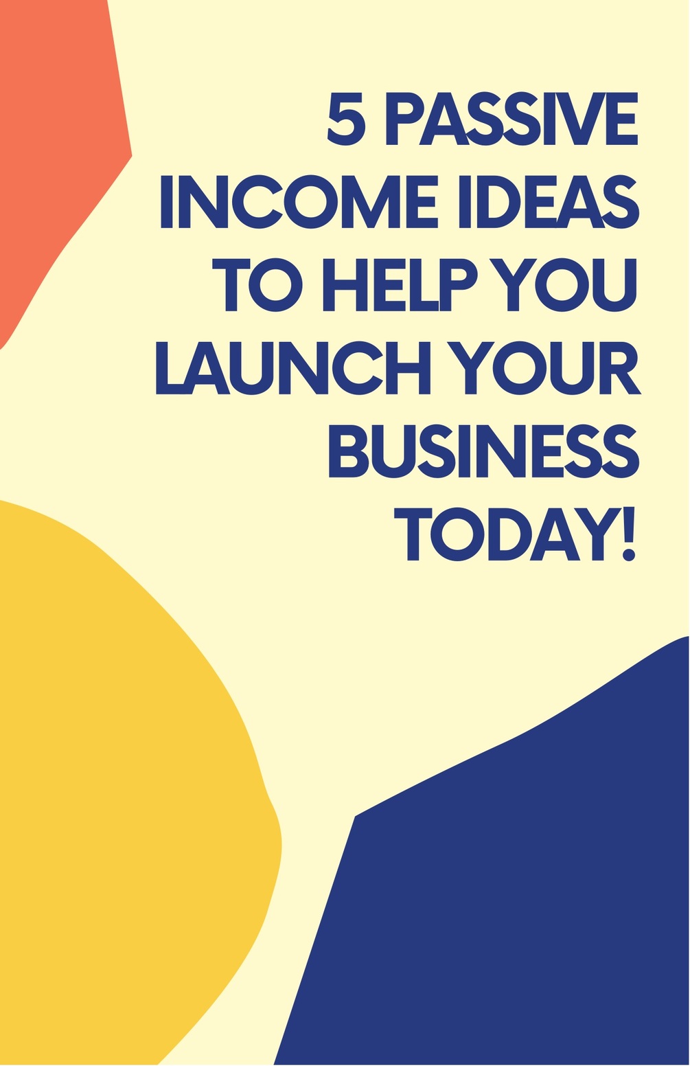 5 Passive Income Ideas