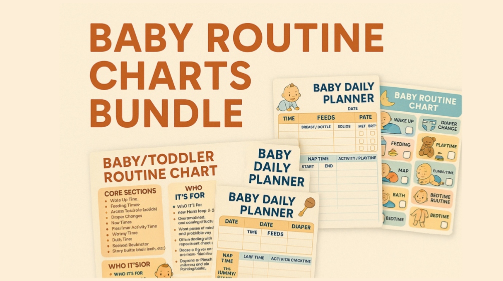 The Baby Routine Kit x3