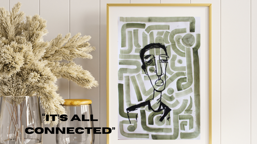 "It's All Connected" Original Art Painting
