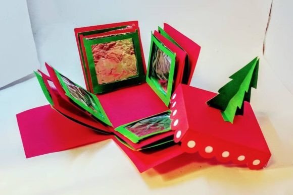 Christmas Exploding Box