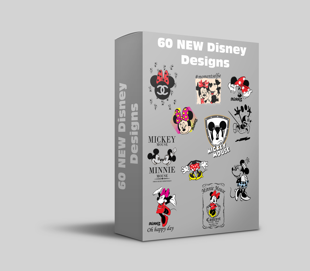 60 NEW Disney Designs