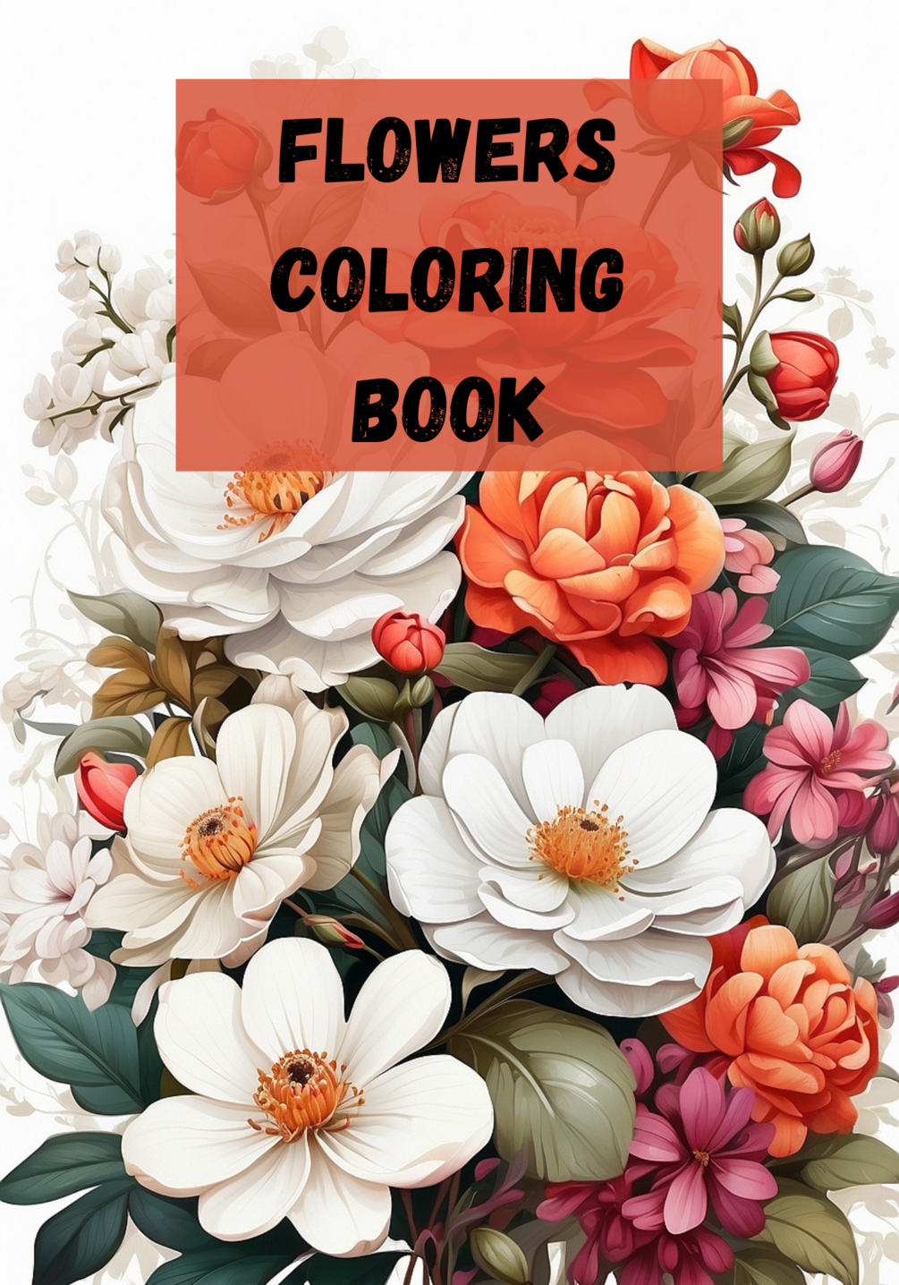 Flowers Coloring ebook