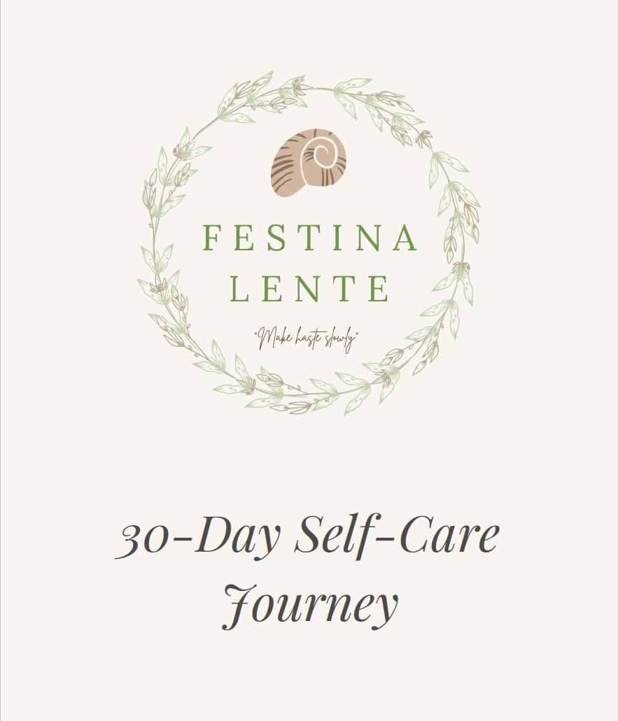30‑Day Self‑Care Journey – Printable PDF Challenge & Wellness Planner
