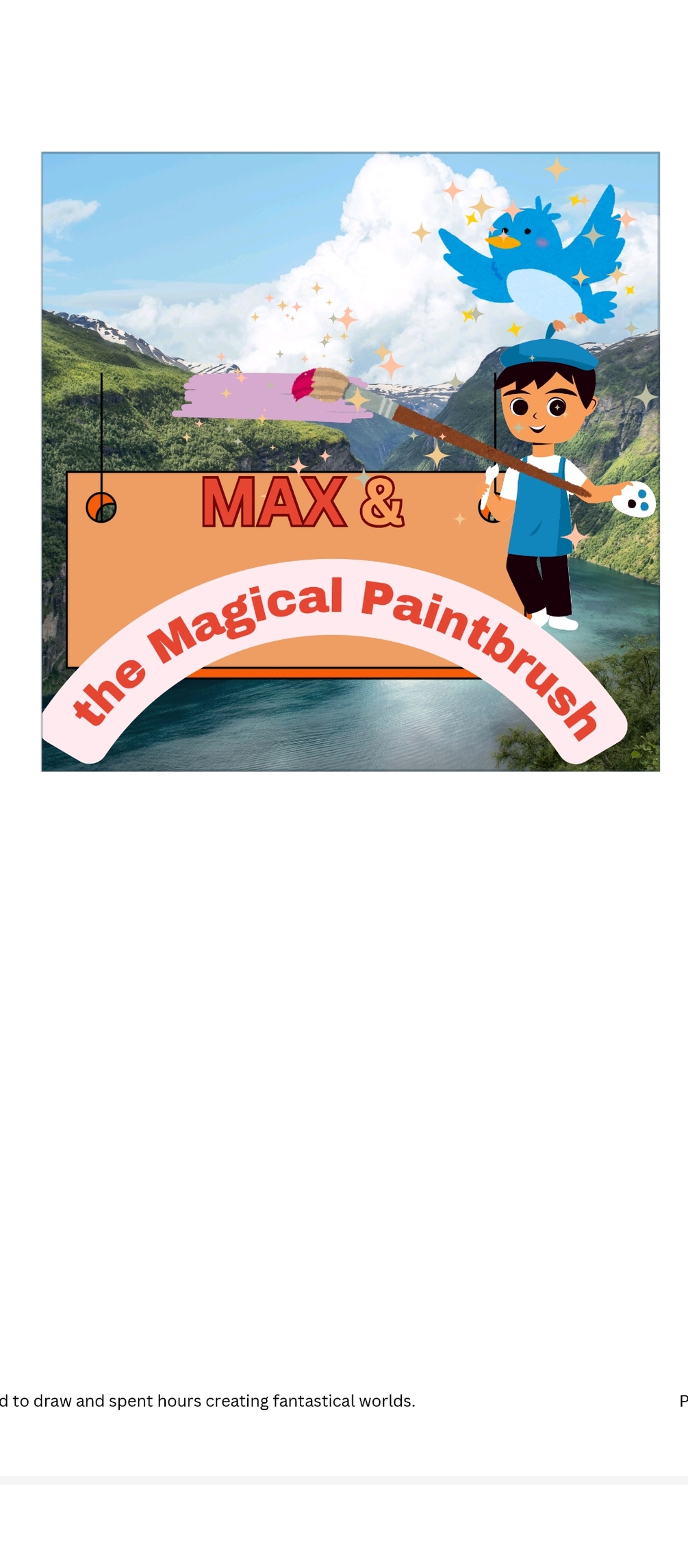 MAX AND THE MAGICAL PAINT BRUSH