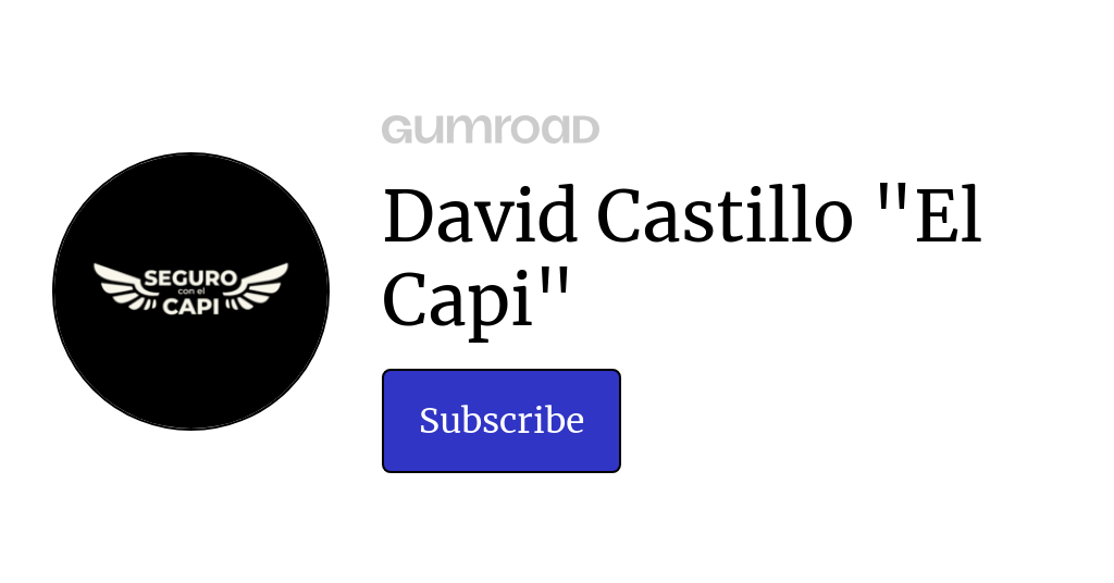David Castillo "El Capi"