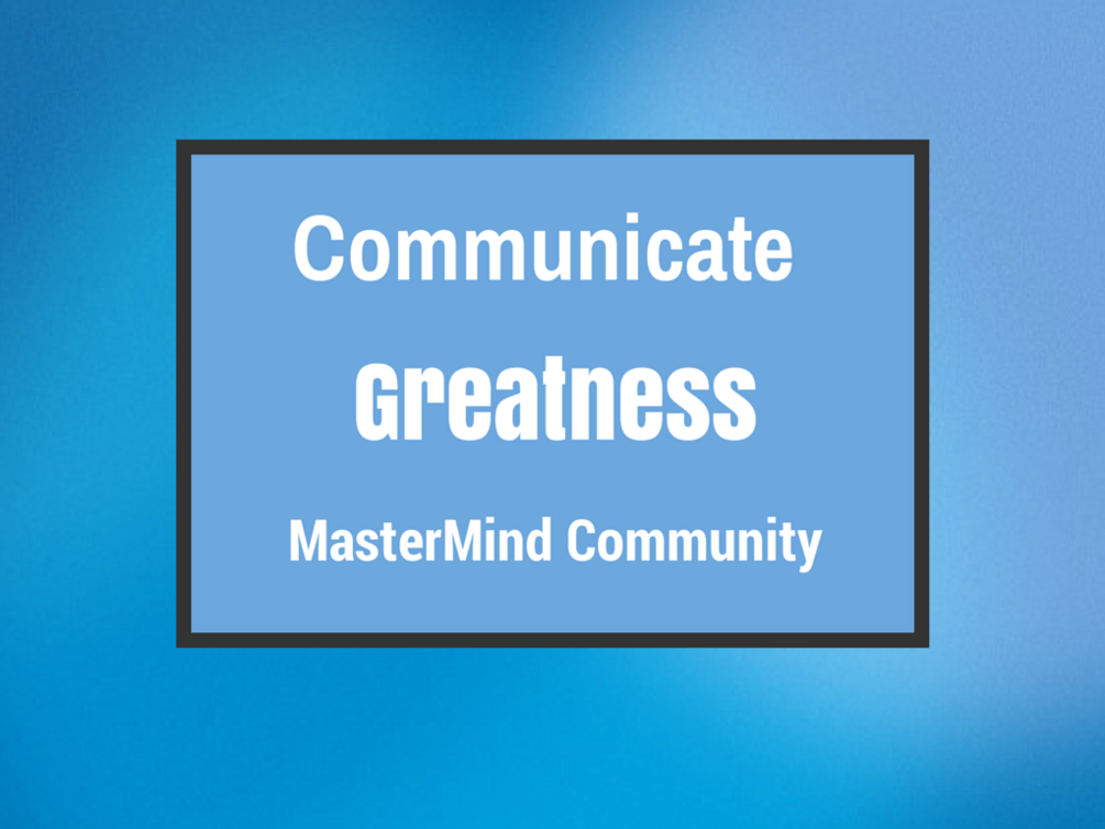 Documents For Communicate Greatness Digital Product and Community