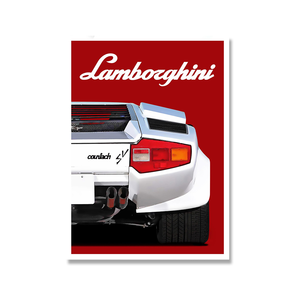 Lamborghini Countach SV Poster