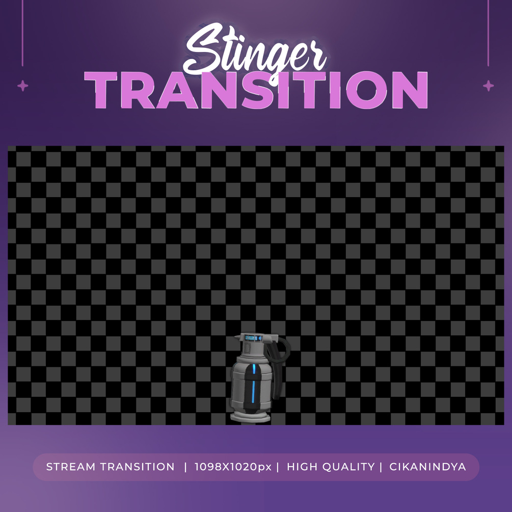 Animated Stinger Transition Tactical Grenade | High-Tech & Sleek ...