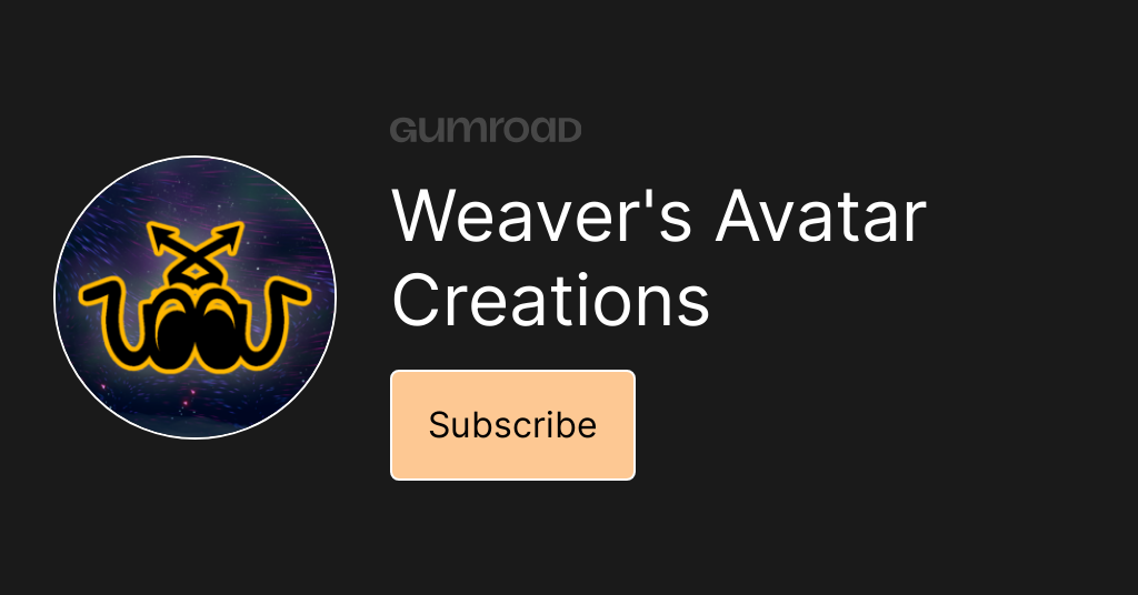 Weaver's Avatar Creations