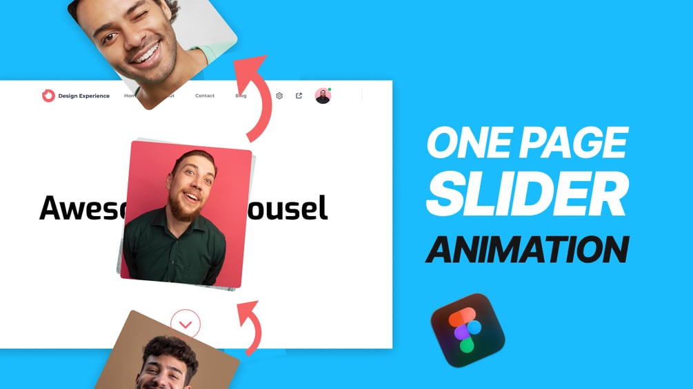 One page slider animation