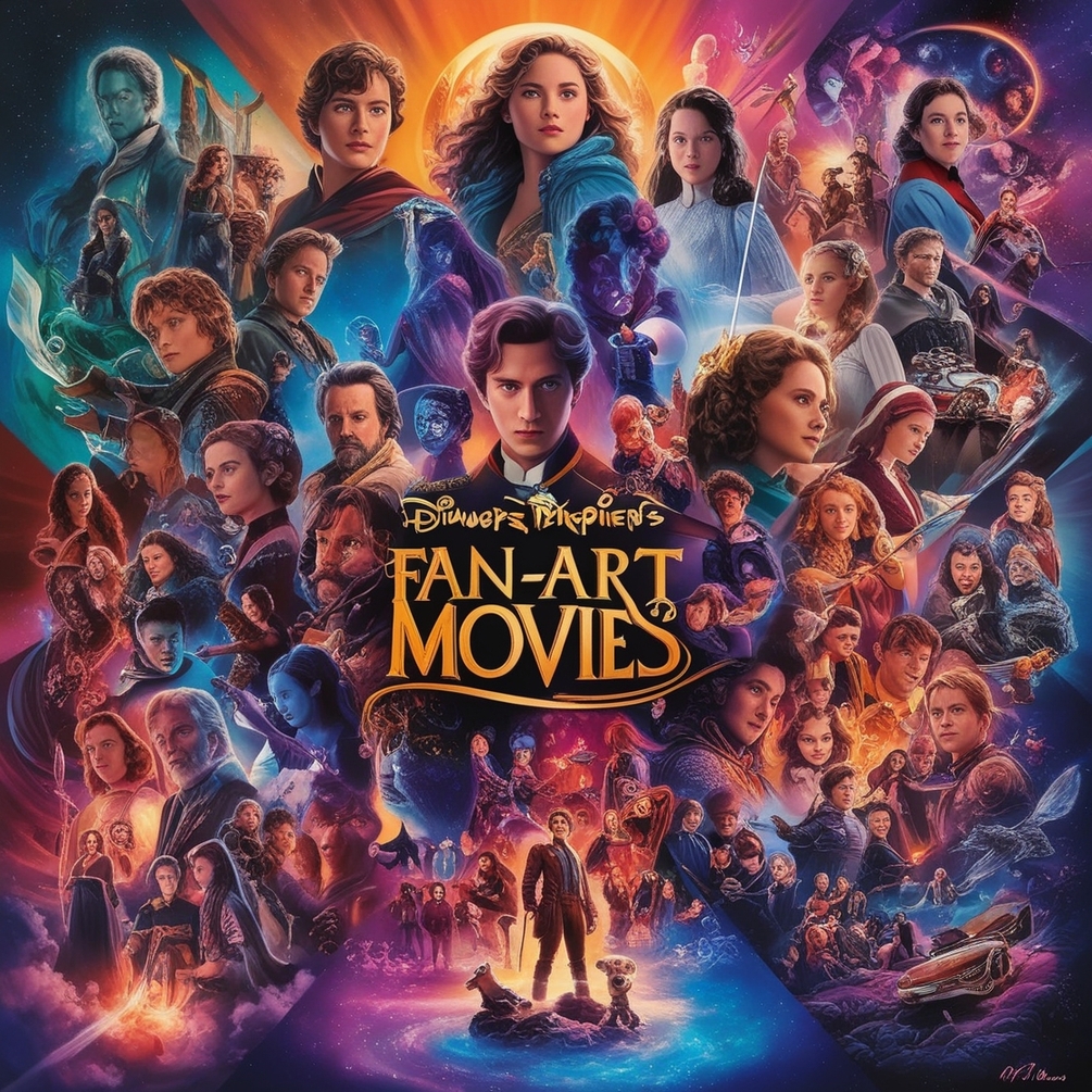 🎥🎨 Stunning Movie Fan Art Collection - Limited Edition Prints