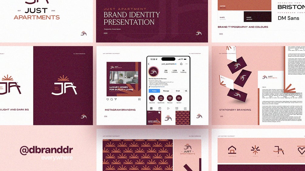 Brand identity presentation Template