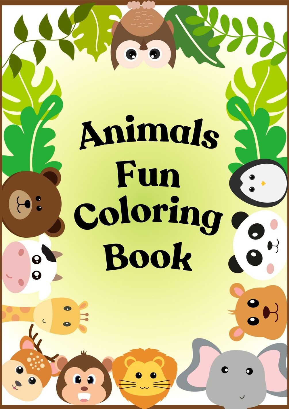 Animals Coloring Printable Templates