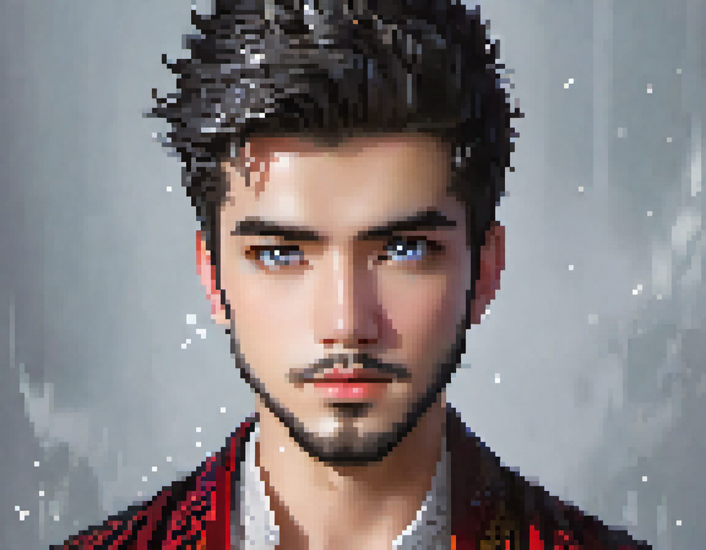 Imagen personalizada a Pixel Art - Arte digital pixel art- Retrato ...