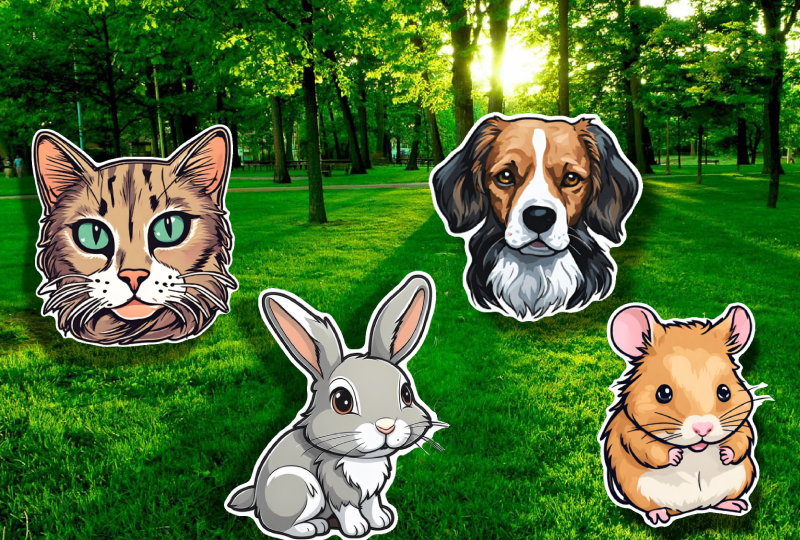 Digital Pet Sticker collection 2023
