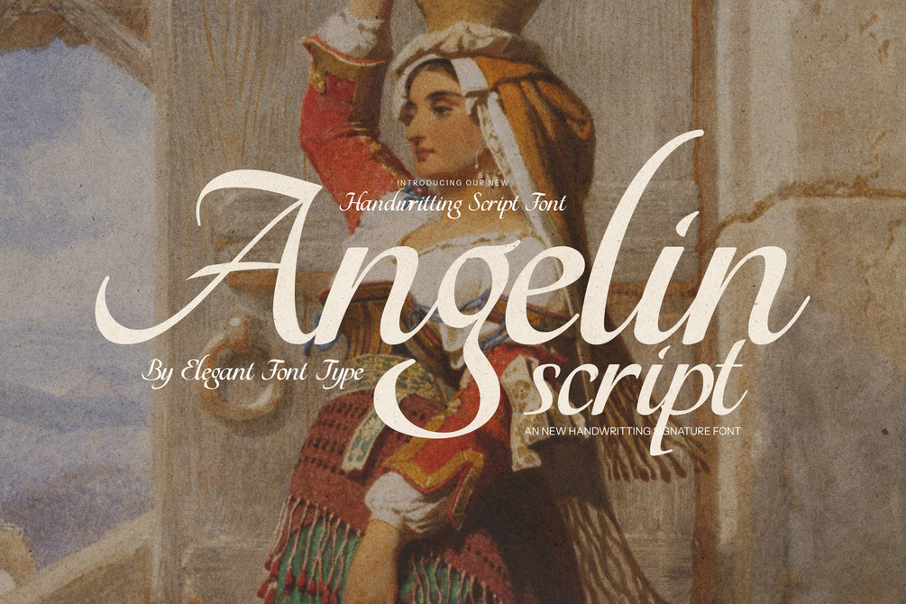 Angelin Script Font