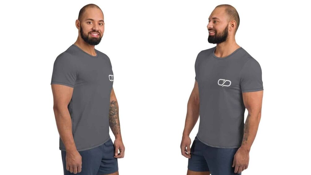 Coach Parry Men's Athletic T-Shirt - Gray