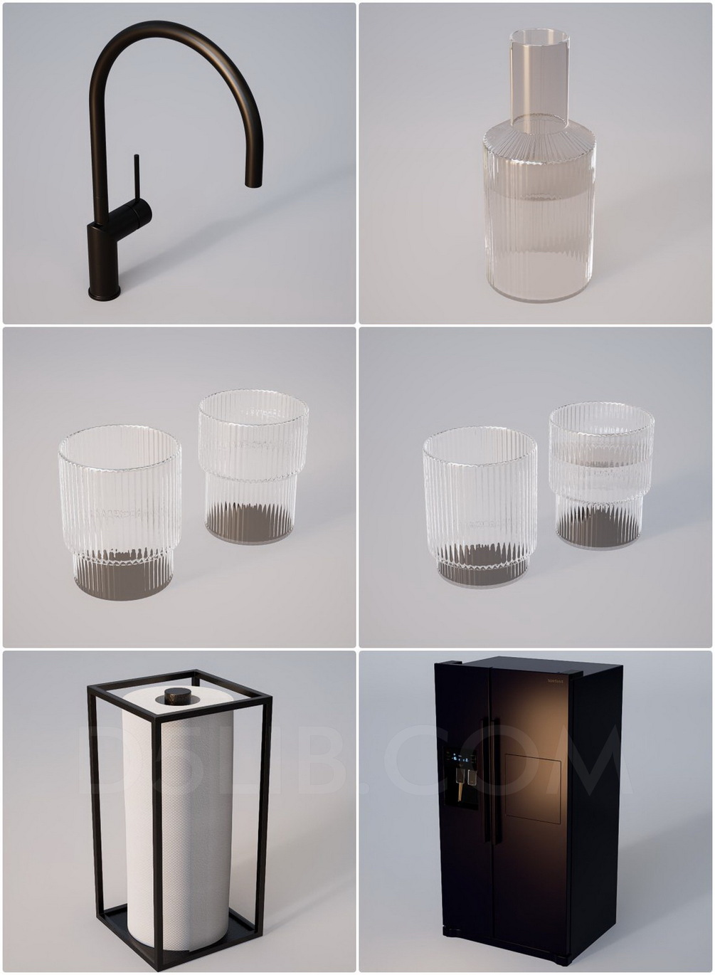 D5lib Kitchen Accessories Vol 04