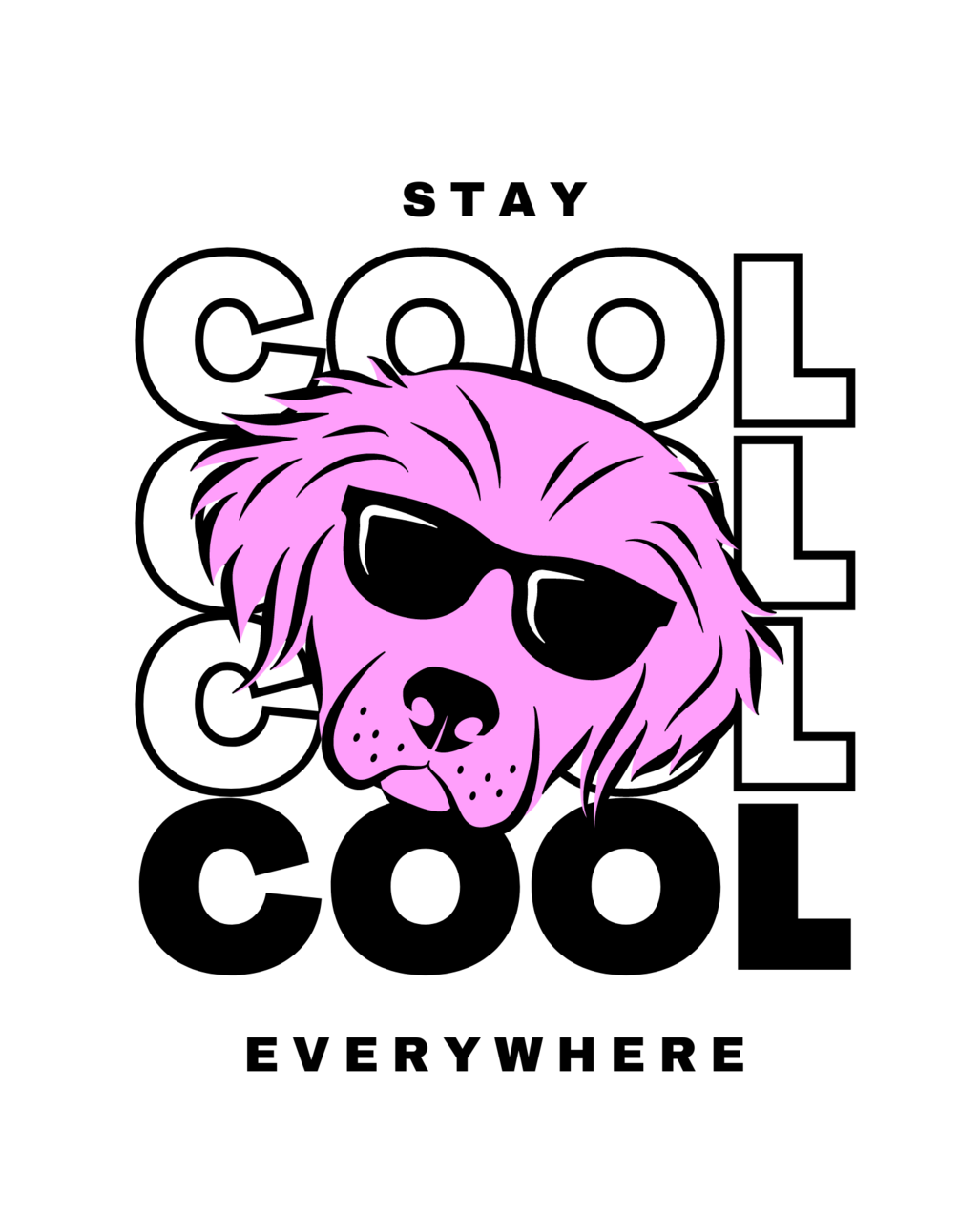 Cool Pup T-shirt Design