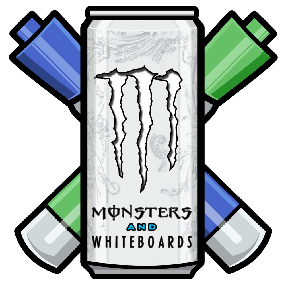 Monsters & Whiteboards Crew Premium Stickers
