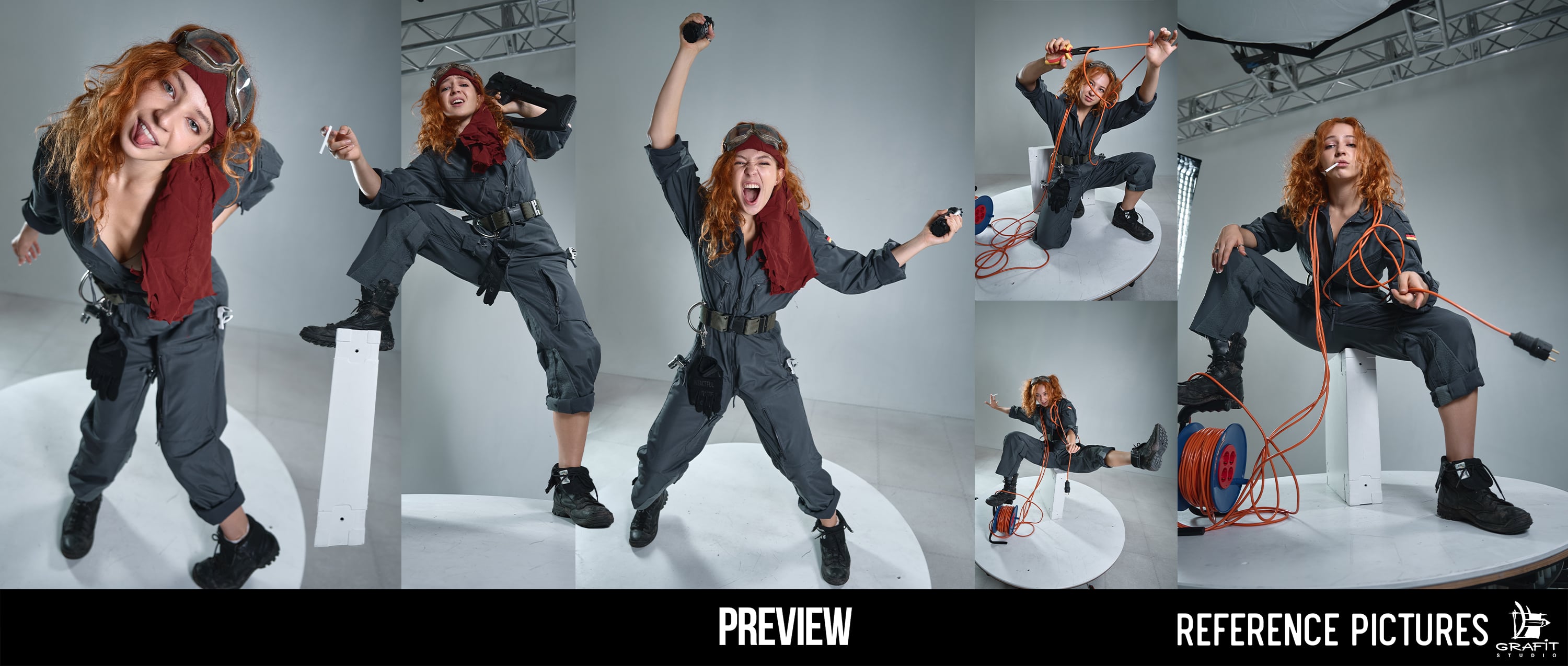Two models arrived to fix your action poses (30% off many packs inside ...