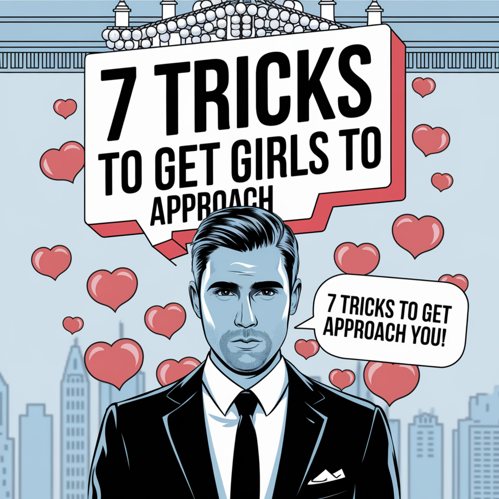 7 Tricks To Get Girls To Approach You