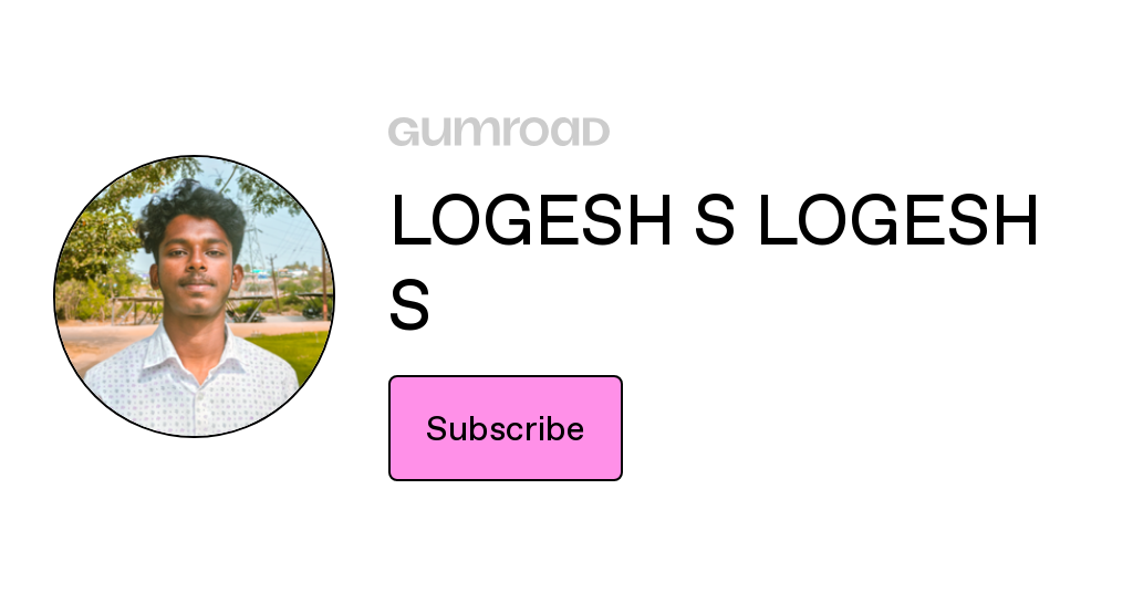 LOGESH S LOGESH S