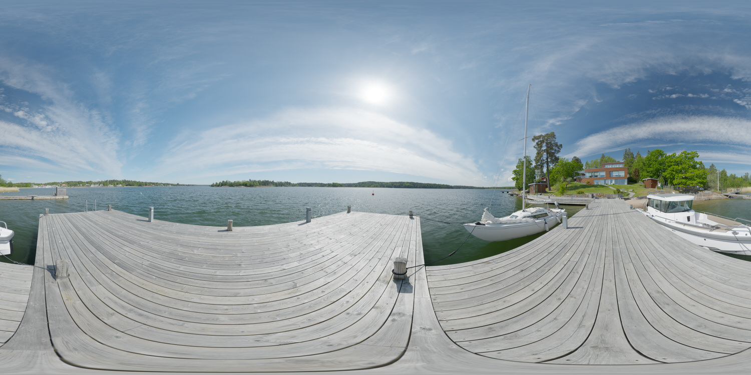 HDRI – Archipelago Waterfront (Summer, Late Morning) 1-16K
