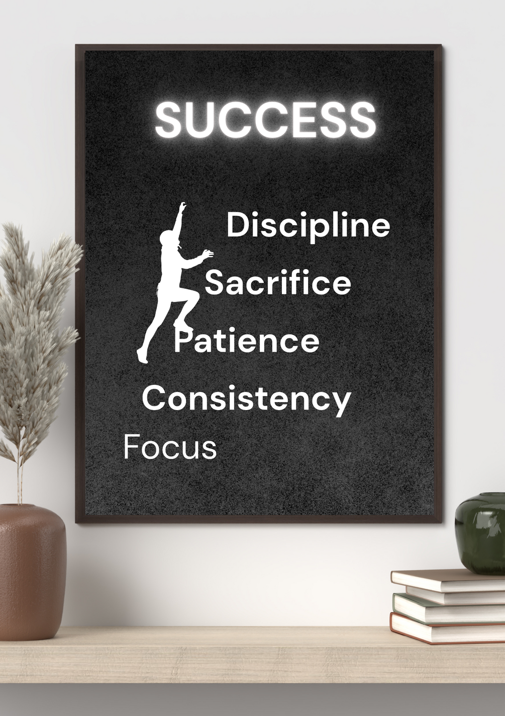 DOMINATE – The Ultimate Minimalist Motivation Poster