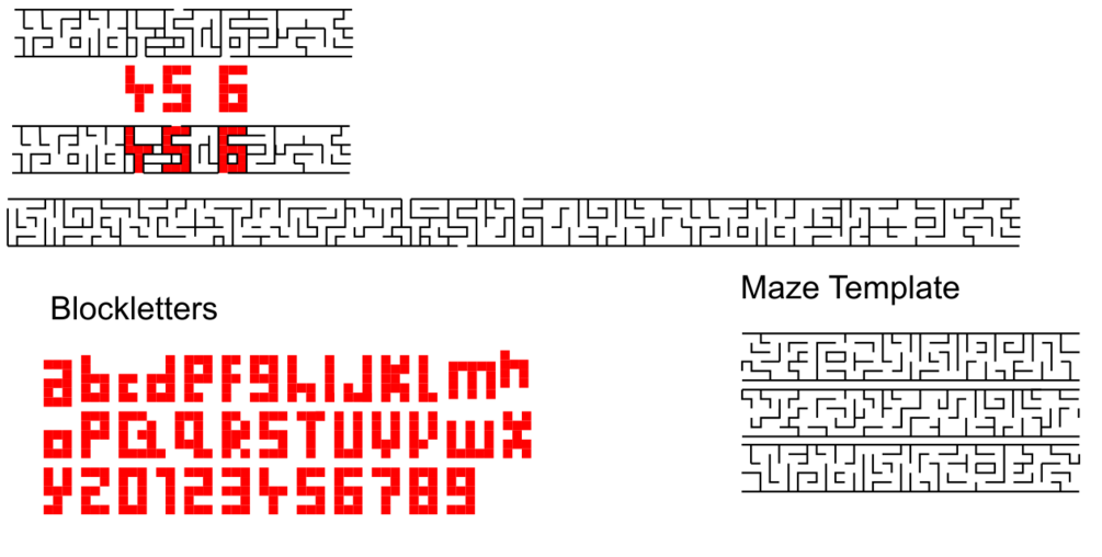 Message Maze Template
