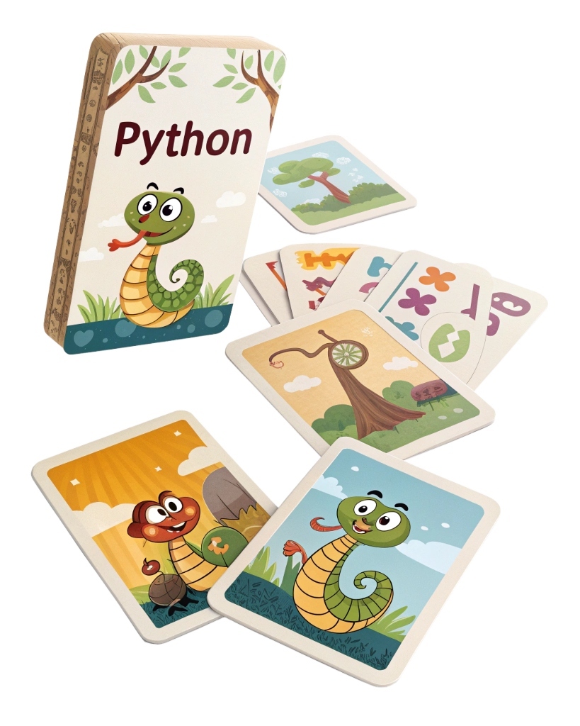 The Enchanted Python : 3D Coding Adventures for Kids