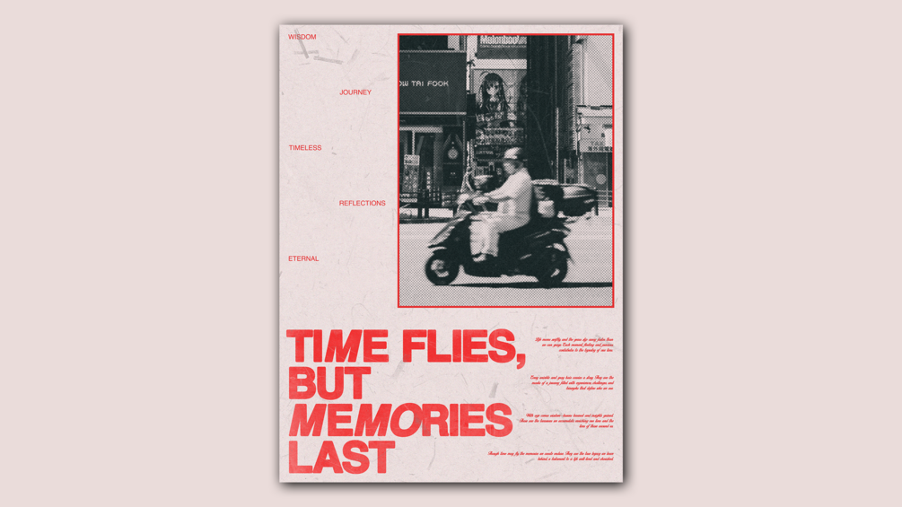 Premium Timeless Memories Poster Design – High-Resolution Digital Download