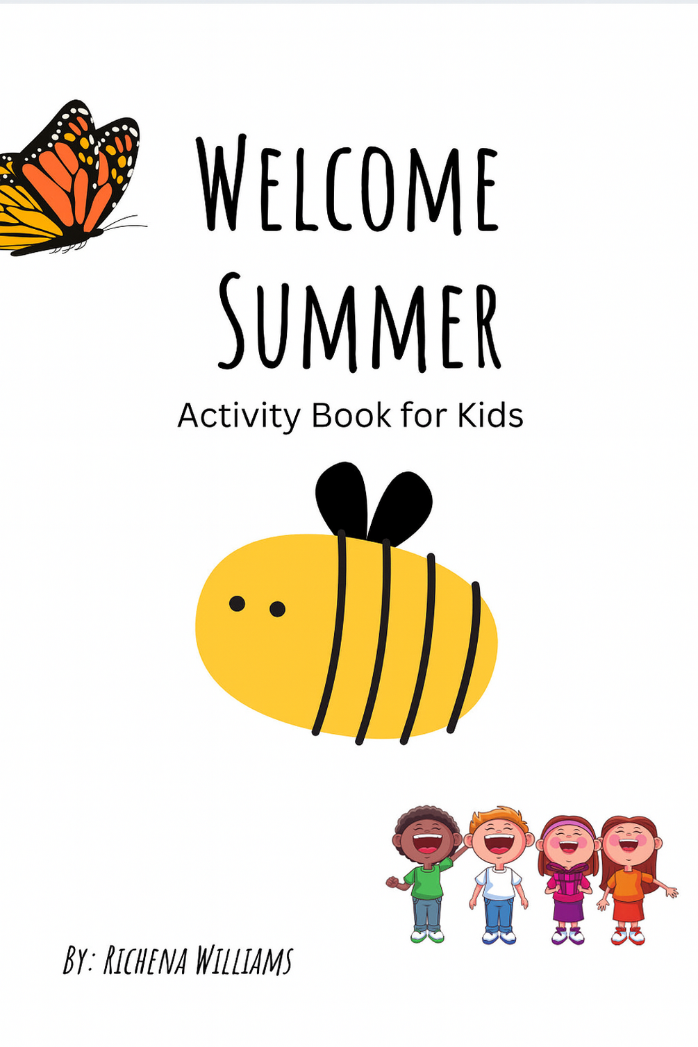 WELCOME SUMMER Activity Book for Kids