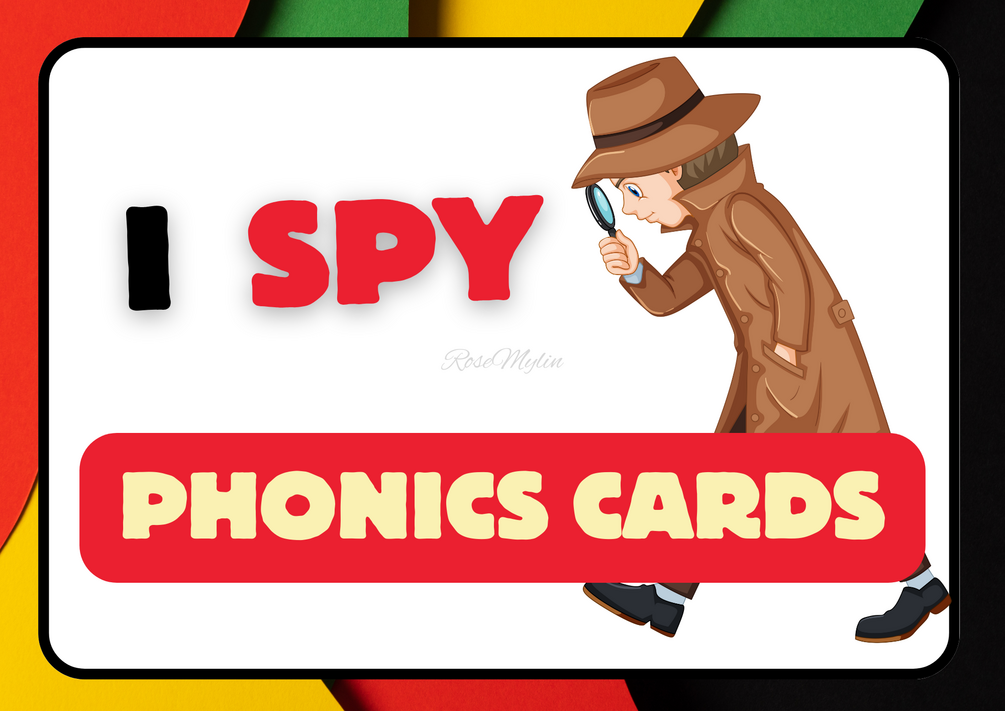 I Spy Phonics Cards (A–Z)