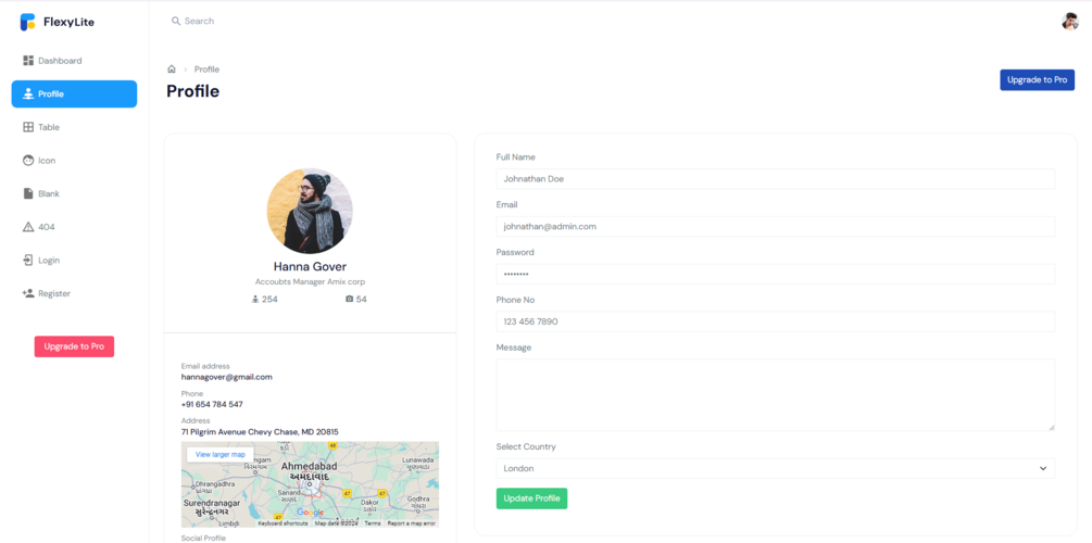 Flexy Free Bootstrap Admin Dashboard Template