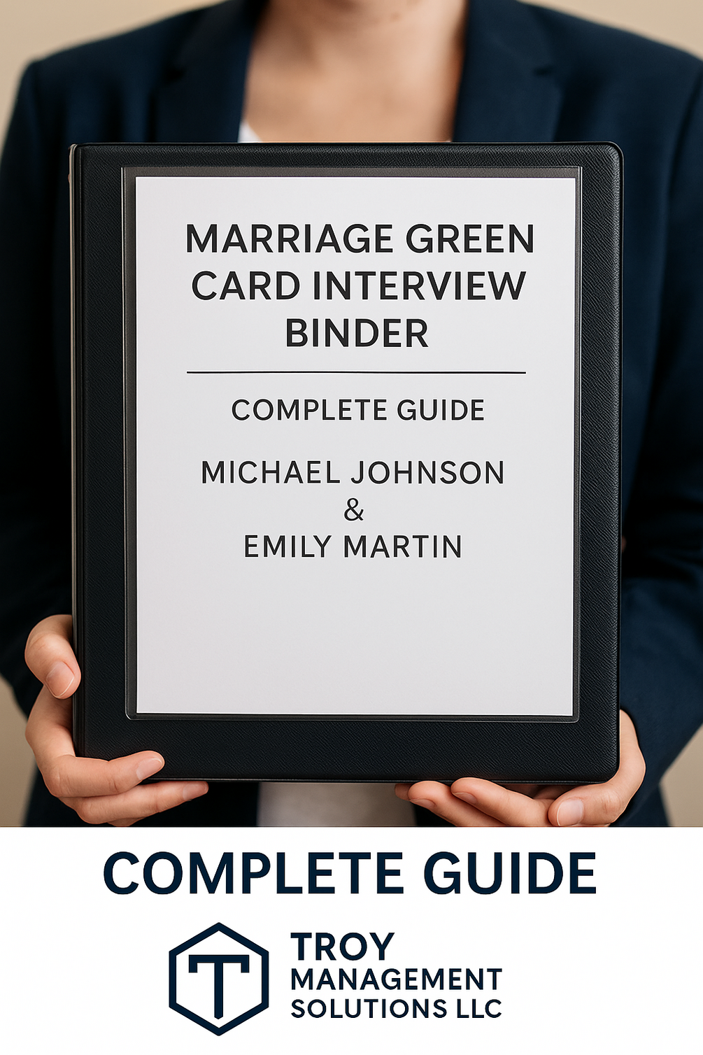 Marriage Green Card Interview Binder Setup Packet (U.S. Spouse-Based AOS