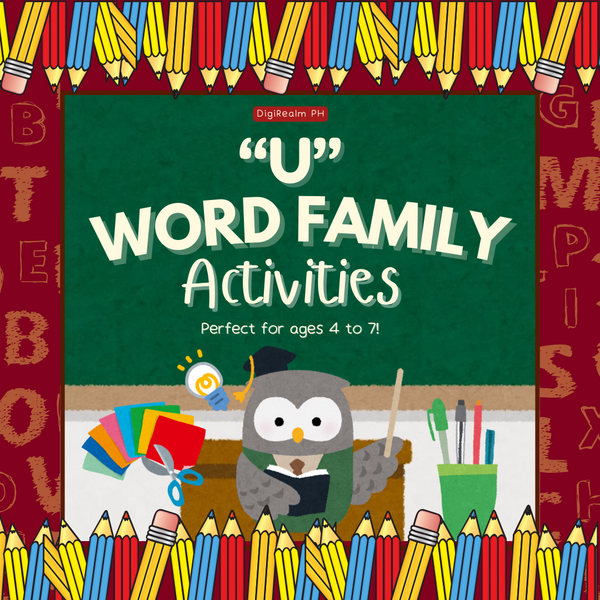 5-IN-1 ULTIMATE Word Family Bundle with FREE GIFT, A to U word families ...