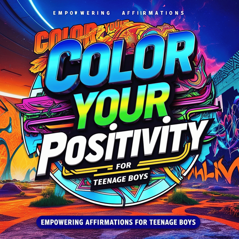 COLOR YOUR POSITIVITY: Empowering Affirmations Coloring Book For ...