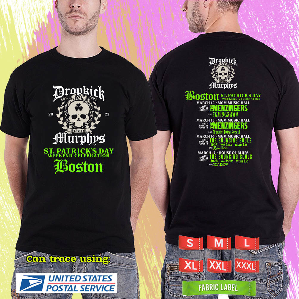 DROPKICK MURPHYS ST PATRICK'S DAY TOUR 2025. DROPKICK MURPHYS TOUR ...
