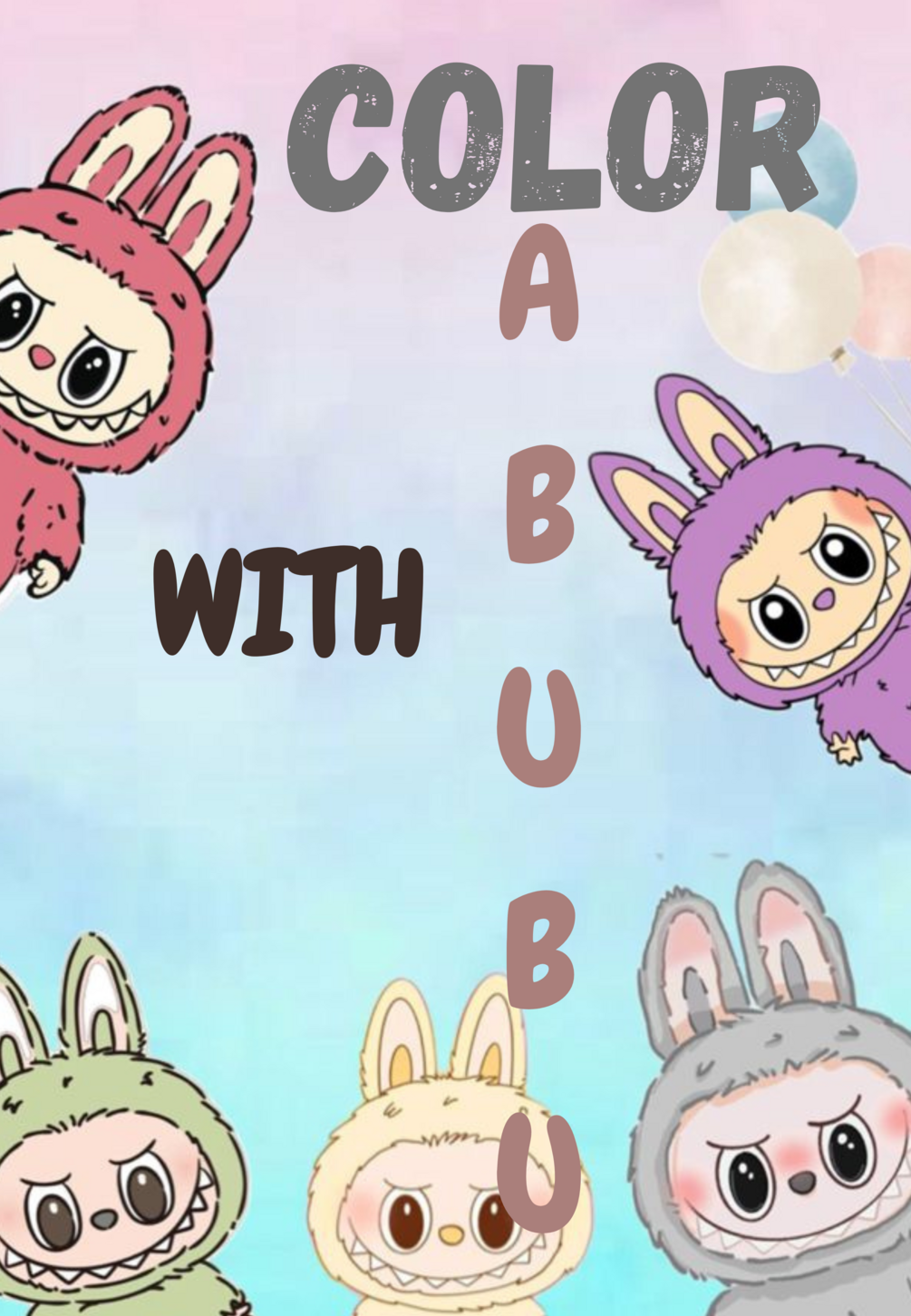 The Labubu Coloring Book