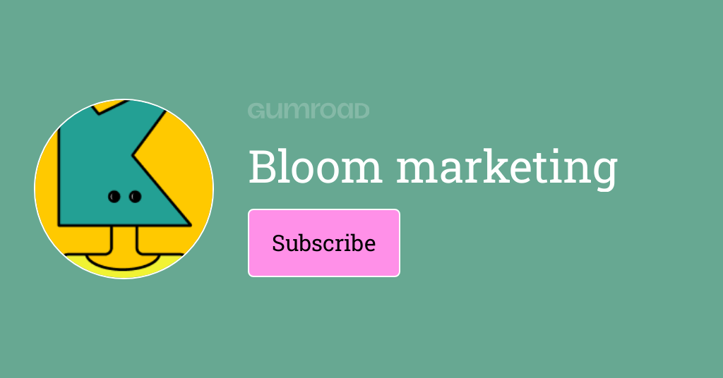 Bloom marketing