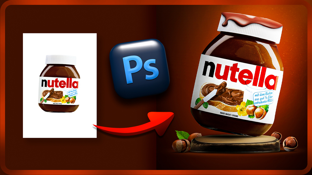 Nutella Poster Design | Photoshop