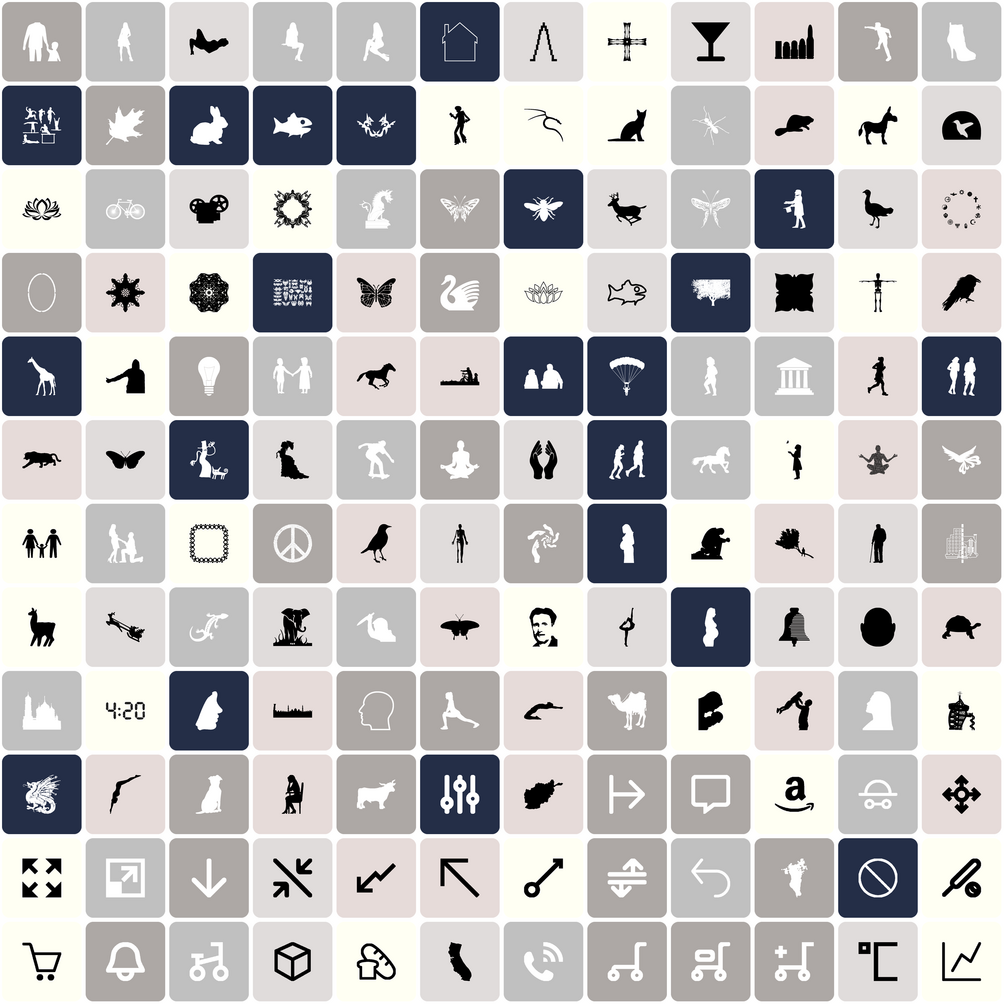 Free Celestial Silver Icons Bundle