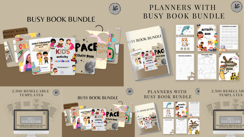 PLANNERS WITH BUSY BOOK BUNDLE