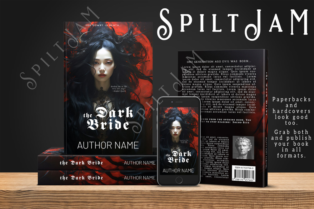 The Dark Bride - Premade Cover Art Paranormal Romance Historical ...