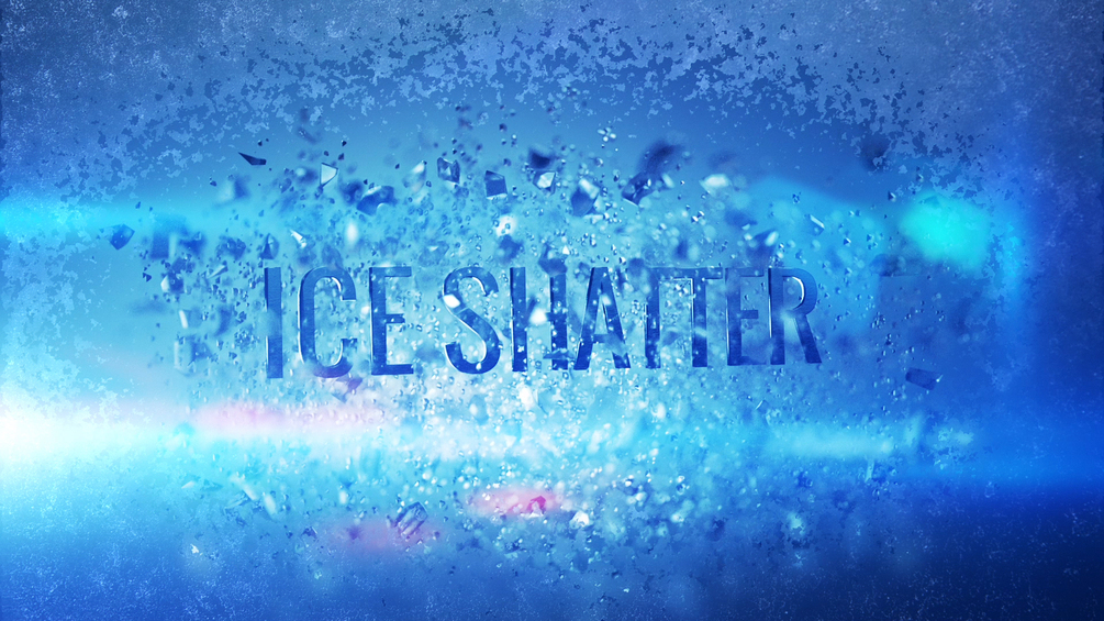 Animated Letters - Ice Shatter