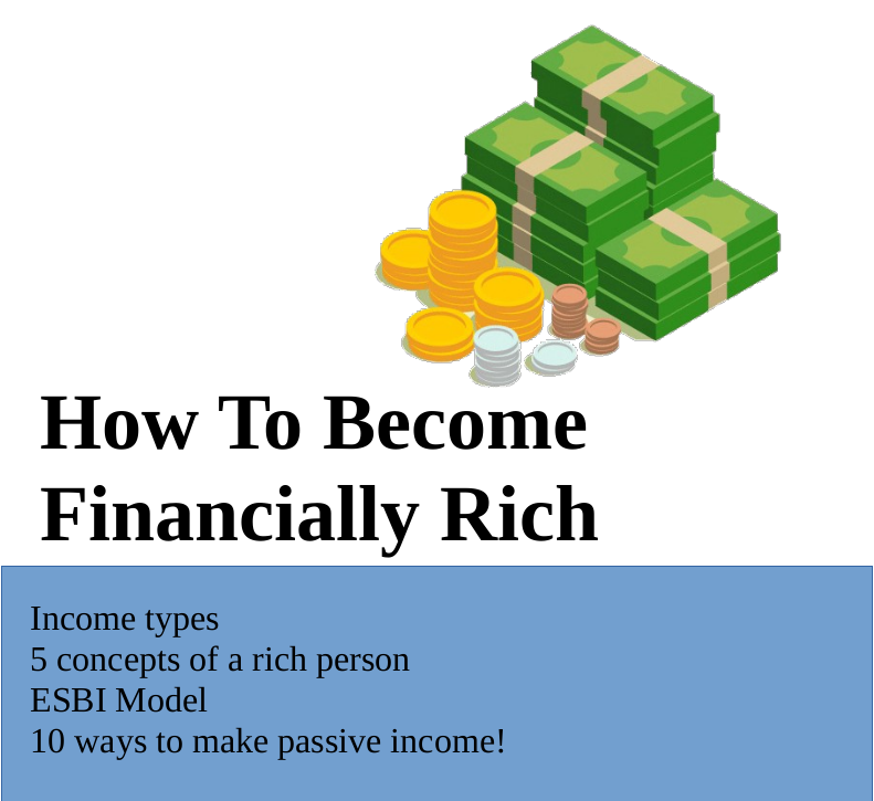 How To Become Financially Rich - E-Book