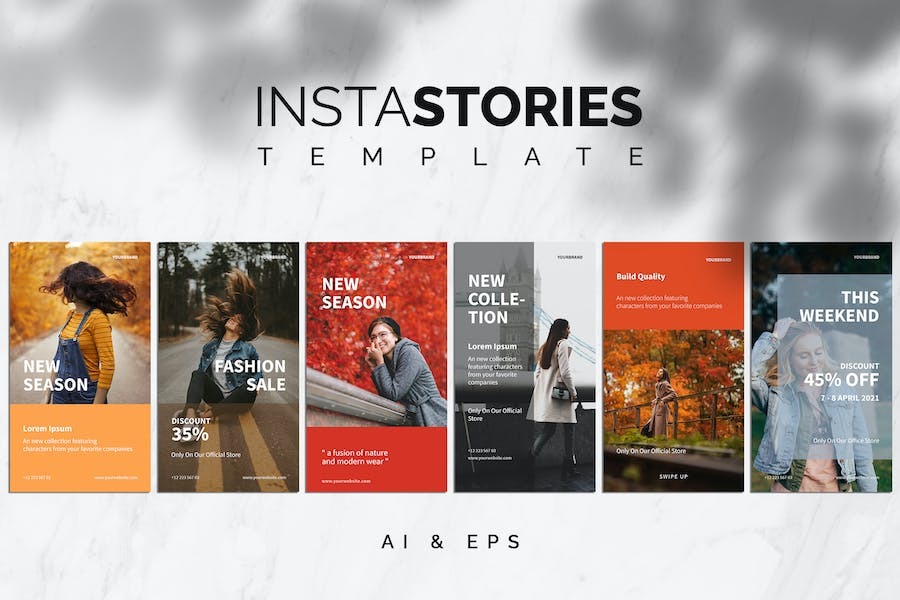 Insta Stories Template 2023