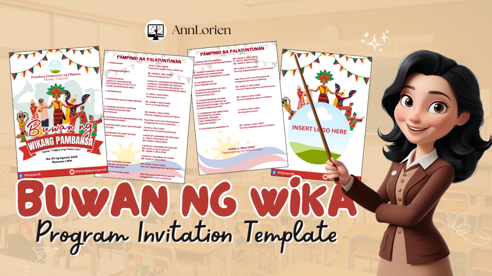 BUWAN NG WIKA PROGRAM INVITATION TEMPLATE